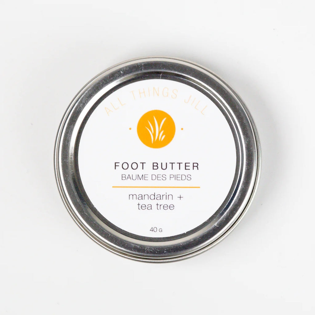 All Things Jill - Foot Butter - Mandarin + Tea Tree – Camomile Beauty