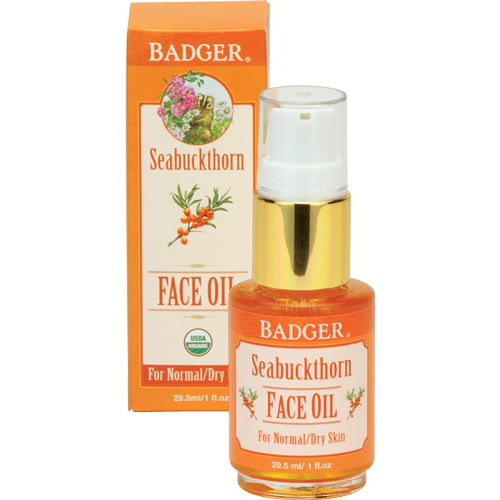 Badger Balms - Seabuckthorn Face Oil – Camomile Beauty