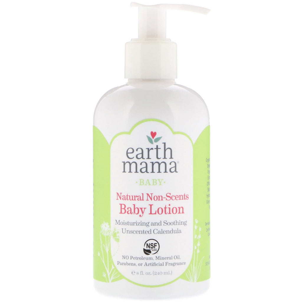Earth Mama-Natural Non-Scents Baby Lotion – Camomile Beauty