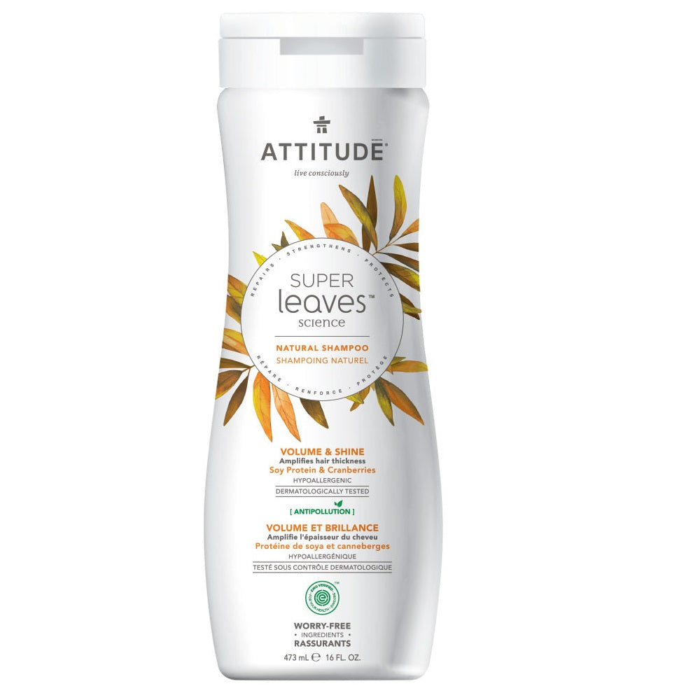 Attitude Volumizing & Shine Shampoo - Cruelty Free Canadian shop ...