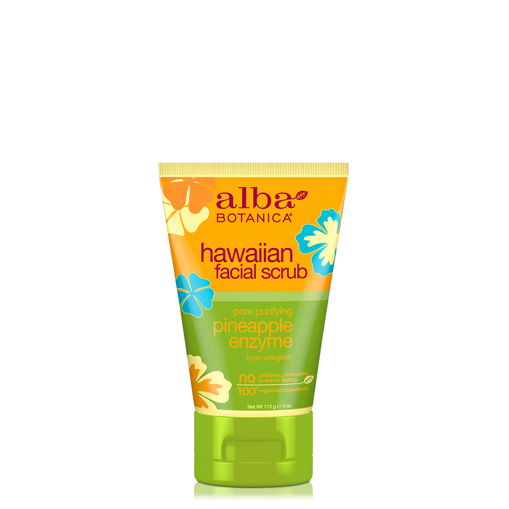 Alba Botanica Hawaiian Pineapple Enzyme Facial Scrub – Camomile Beauty
